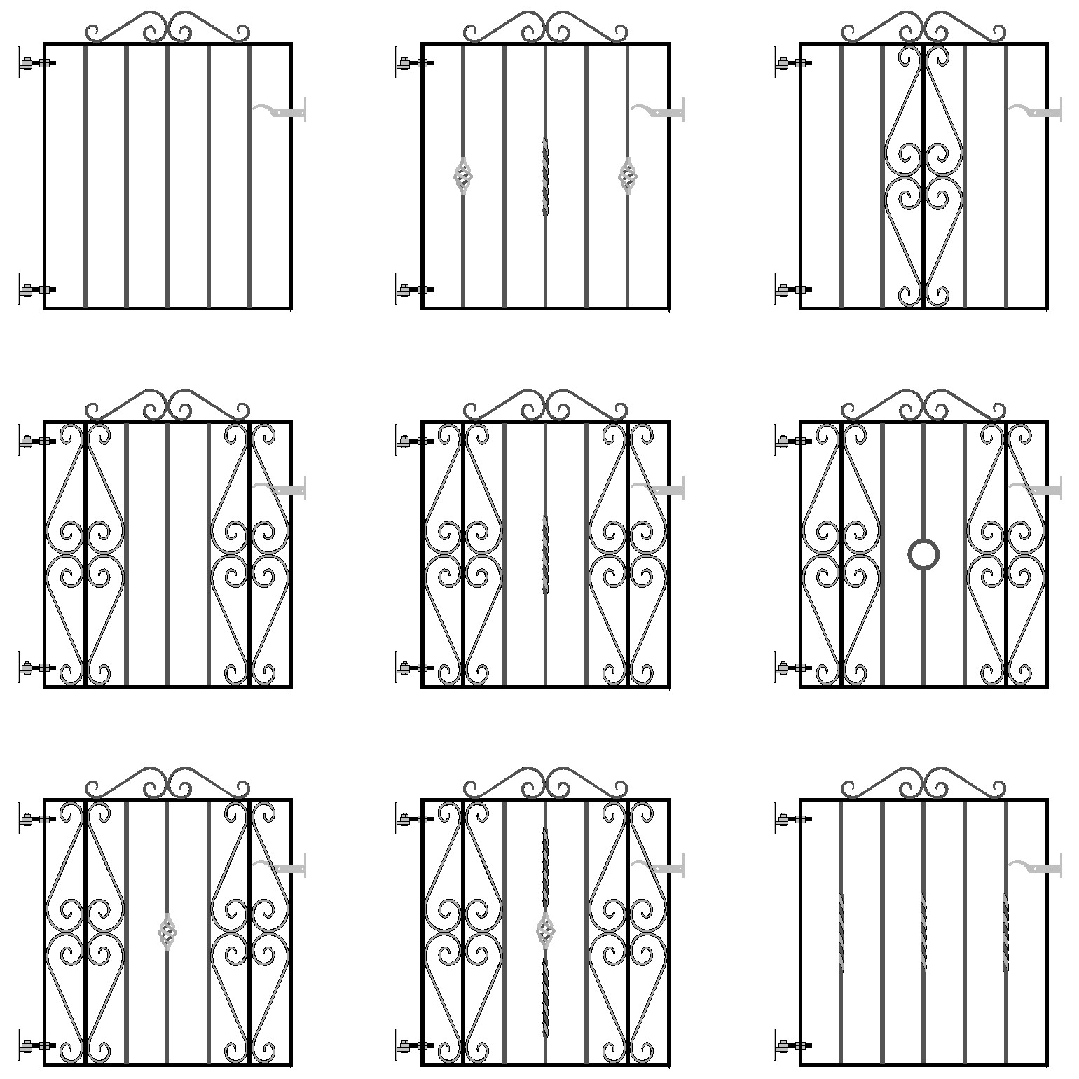 Garden gate designs part 2 - Ironworks Crawley